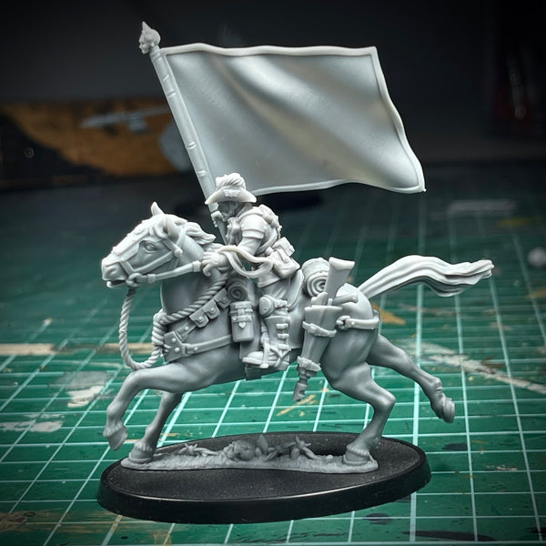 Rough Rider Banners and Bugle – Victoria Miniatures