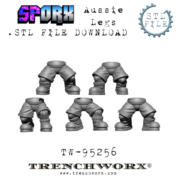 SpOrx Orc Aussie Legs .STL Download – Victoria Miniatures