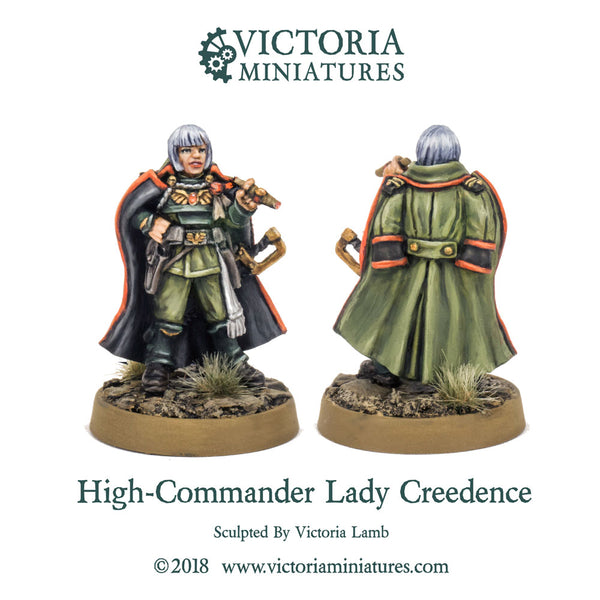 High-Commander Lady Creedence – Victoria Miniatures
