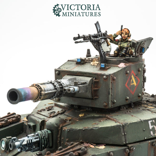 Sgt Tori, Tank Crew Woman. – Victoria Miniatures